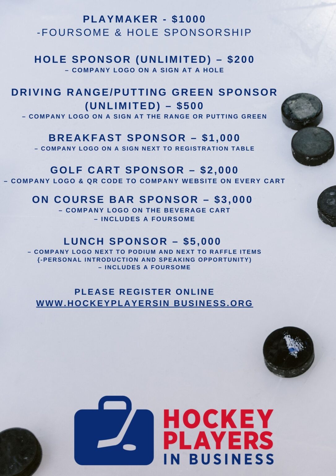 HPIB STL: 2024 Fore a Cause Charity Golf Outing - October 25th - Hockey ...